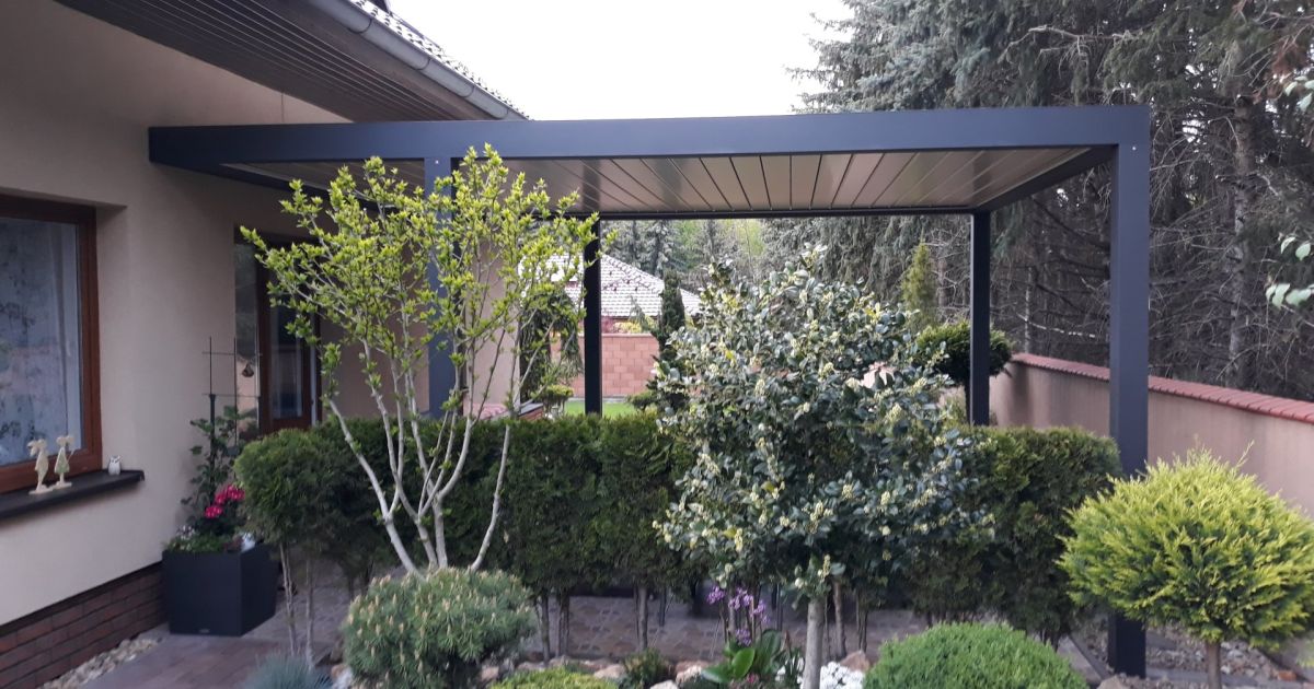 Bioklimatická pergola jako chytrá zahradní stavba | TVbydleni.cz